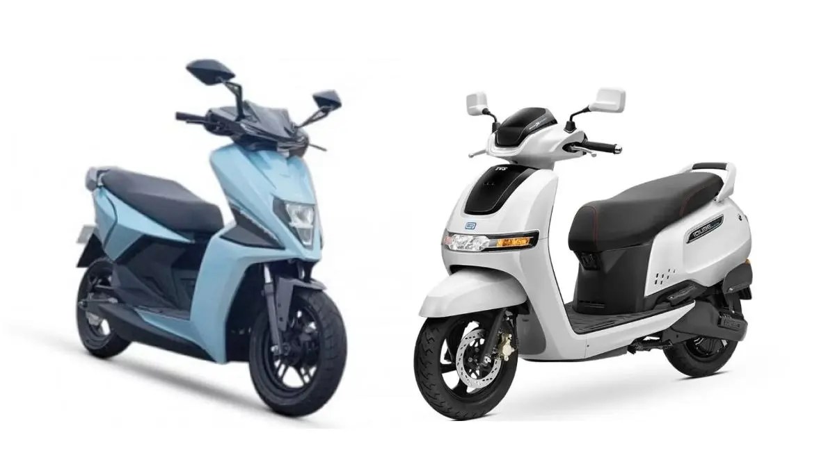 Simple One Vs TVS iQube Compare Report in Range, Battery, Features and ...