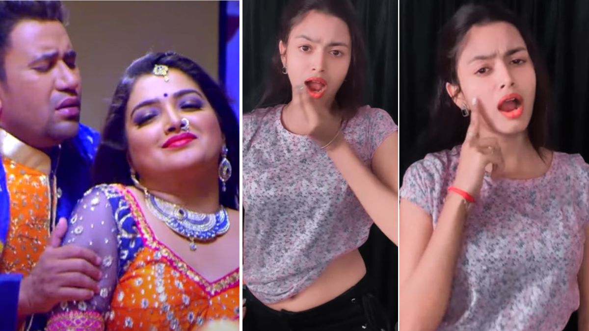 Bhojpuri Actress Shilpi Raghwani Dance video viral On Amrapali Dubey Nirahua Song Katore Katore ...