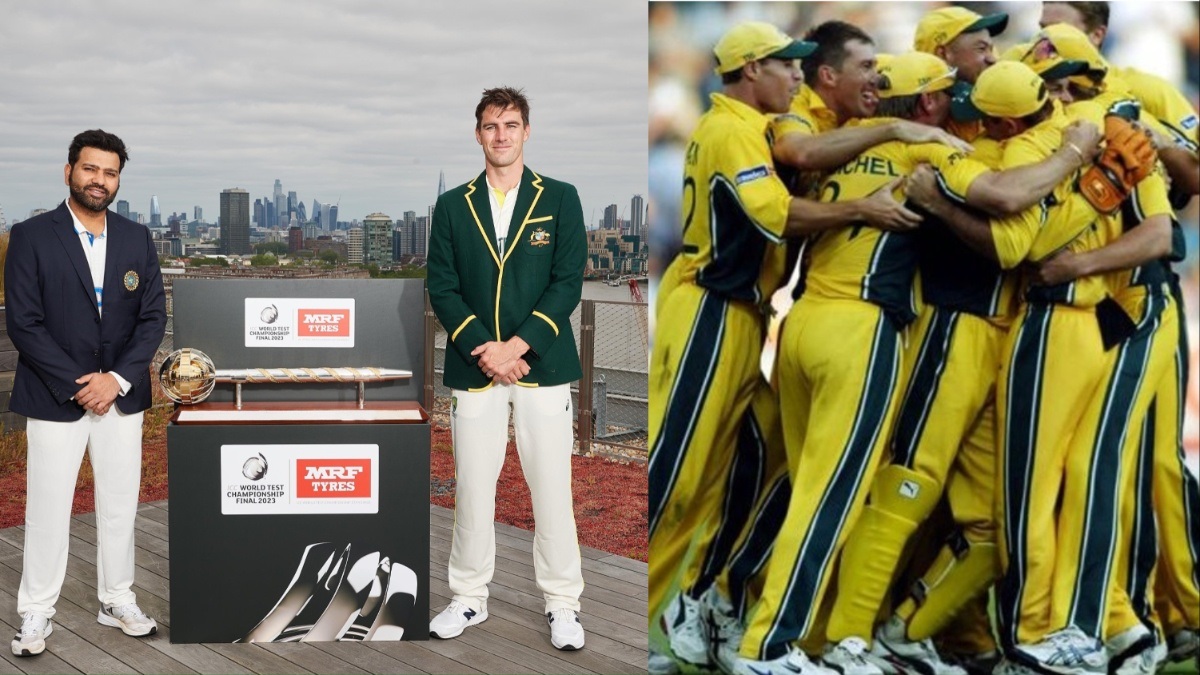 WTC Final 2023 IND vs AUS India ICC finals record Australia won by 125 runs 2003 ODI World Cup ...