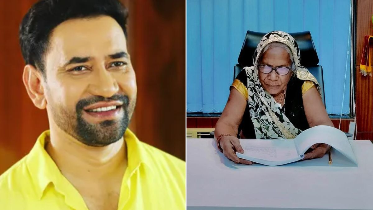 Nirahua Dinesh lal Yadav Mother Reached office Once She scolded ...