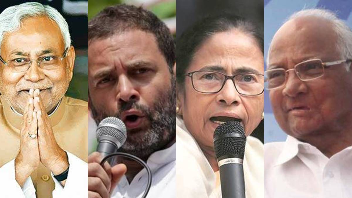 Opposition paties leaders Meeting in Patna of nitish kumar against modi government to voice ...