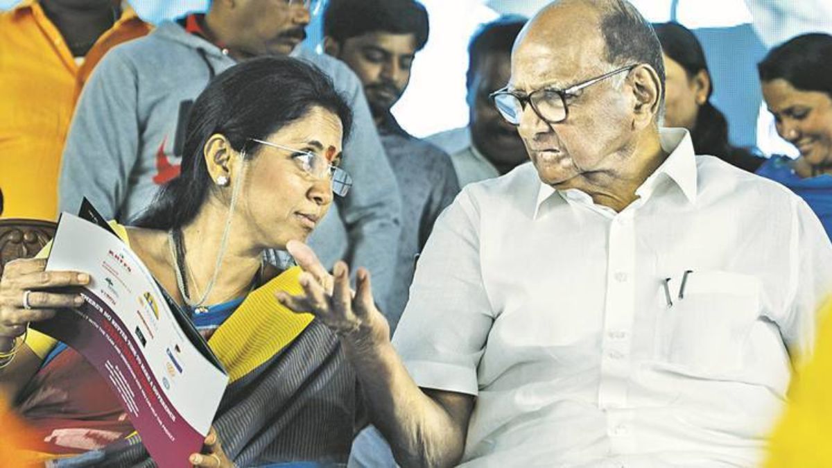 NCP chief Sharad Pawar appoints Praful Patel and Supriya Sule as working presidents of the party ...