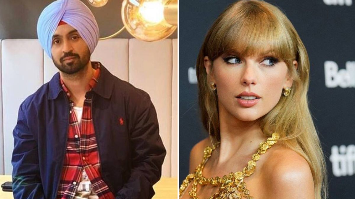 Diljit Dosanjh Reaction viral on American Singer Taylor swift Dating Rumours अमेरिकन सिंगर टेलर ...