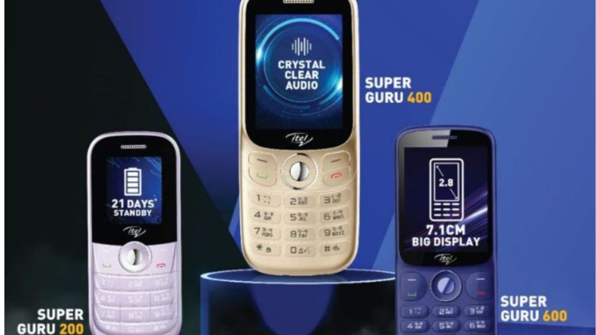 Itel Super Guru feature phones launched in built UPI feature price ...
