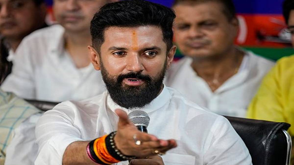 LJP leader Chirag Paswan said nitish kumar responsible for party out ...