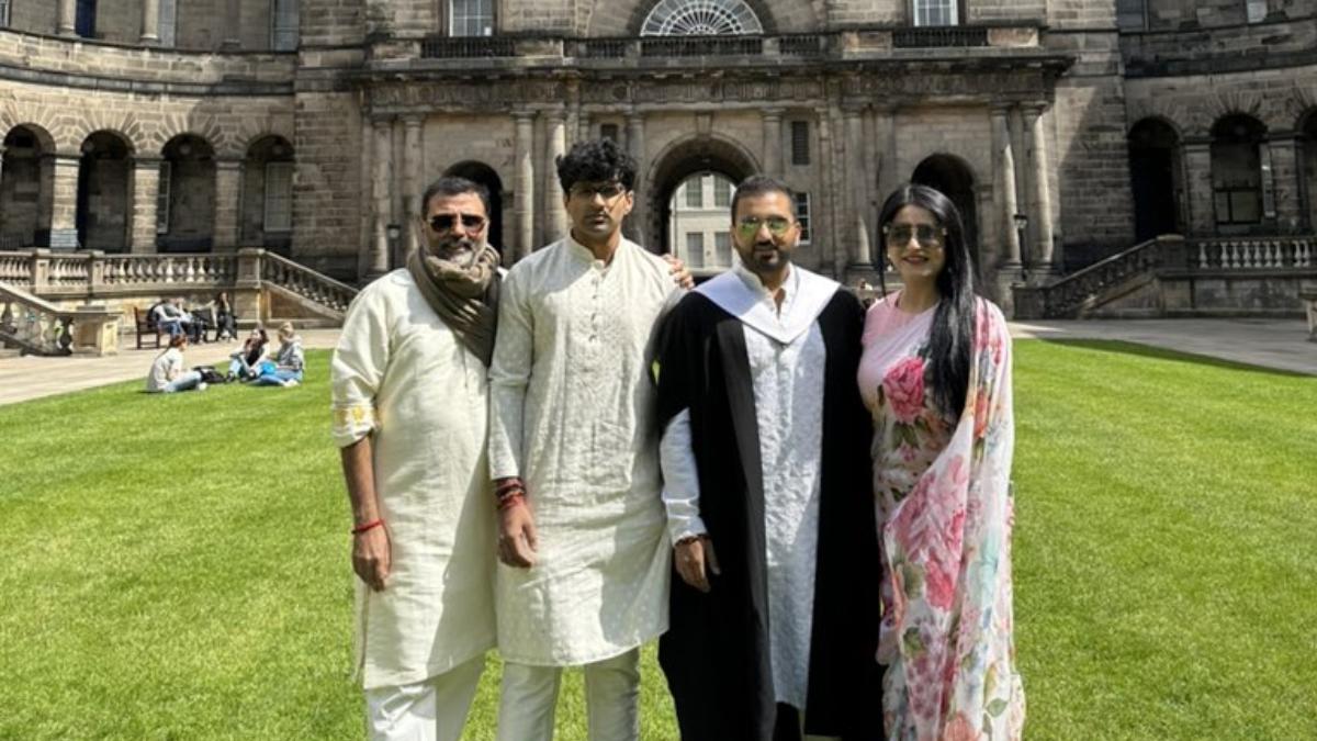 BJP MP Nishikant Dubey son Kanishk obtained degree from University of ...