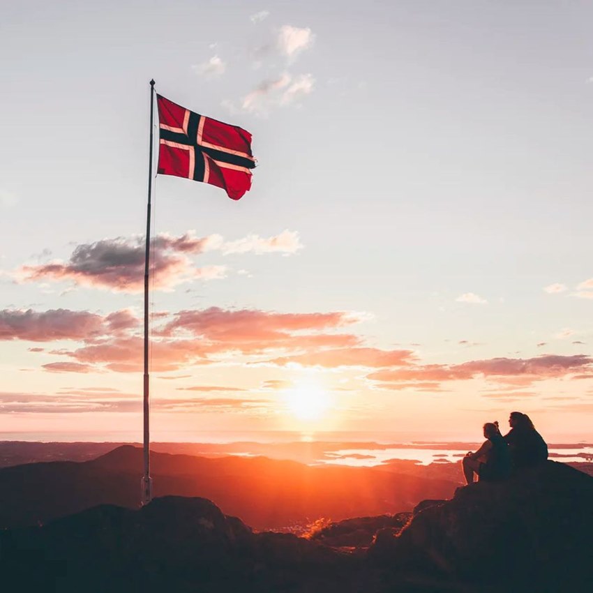 Sun does not set for 76 days in Norway, known as the Land of the ...