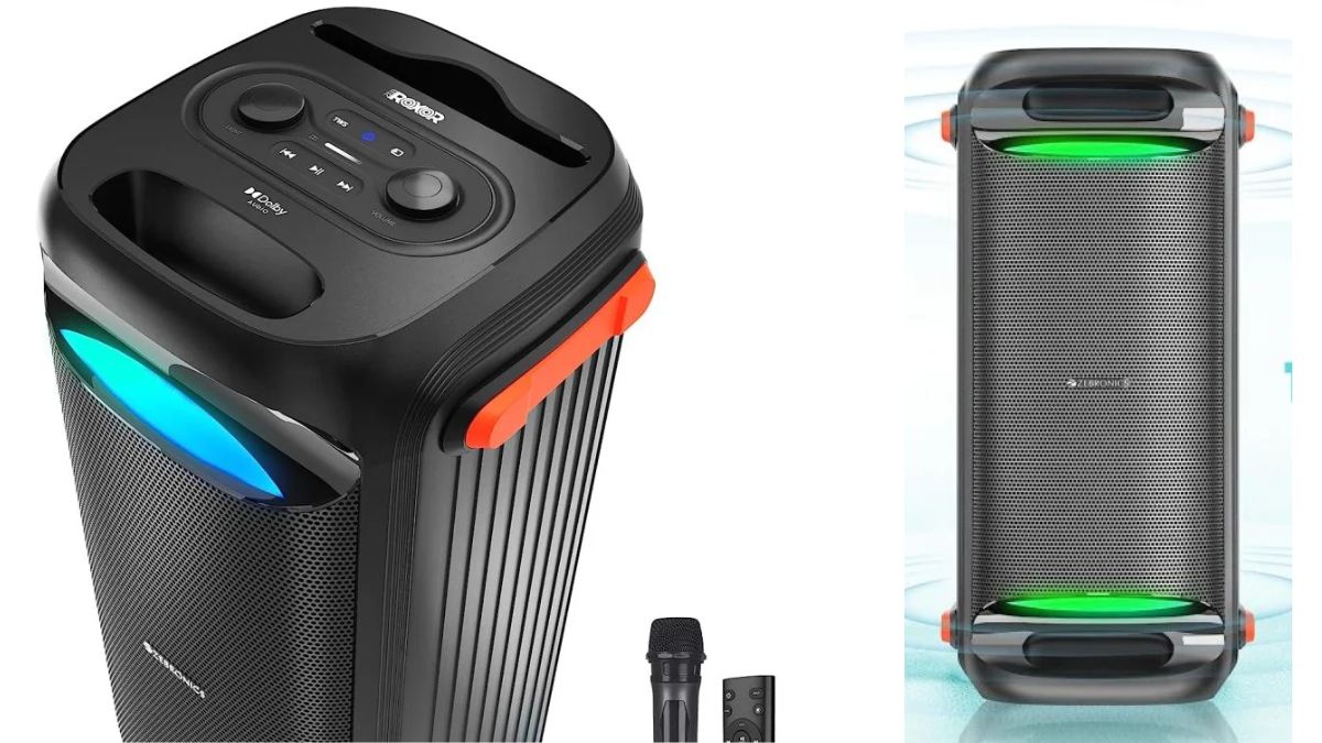 Zebronics Zeb Roxor 100W DJ Speakers launch in India Price 16999 rupees ...