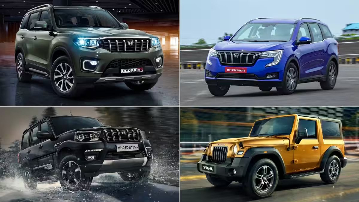 Mahindra has over 2-8 lakh pending orders on SUV lineup with waiting period up to 1-5 years ...