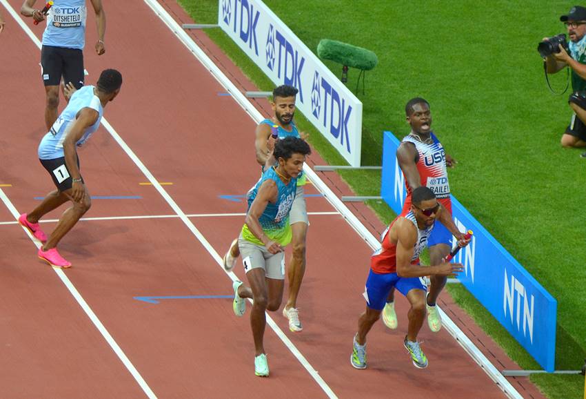 World Athletics Championships: Indian men's 4x400m relay team breaks ...