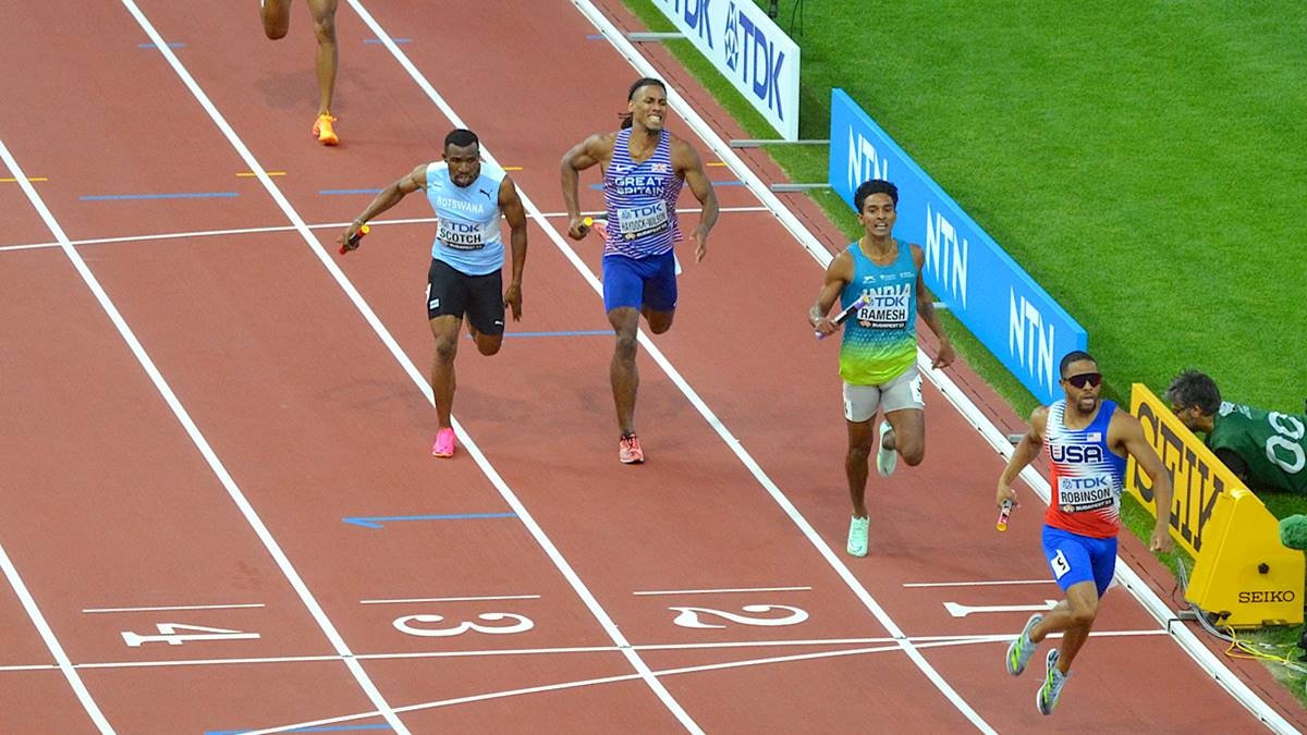 World Athletics Championships: Indian men's 4x400m relay team breaks ...