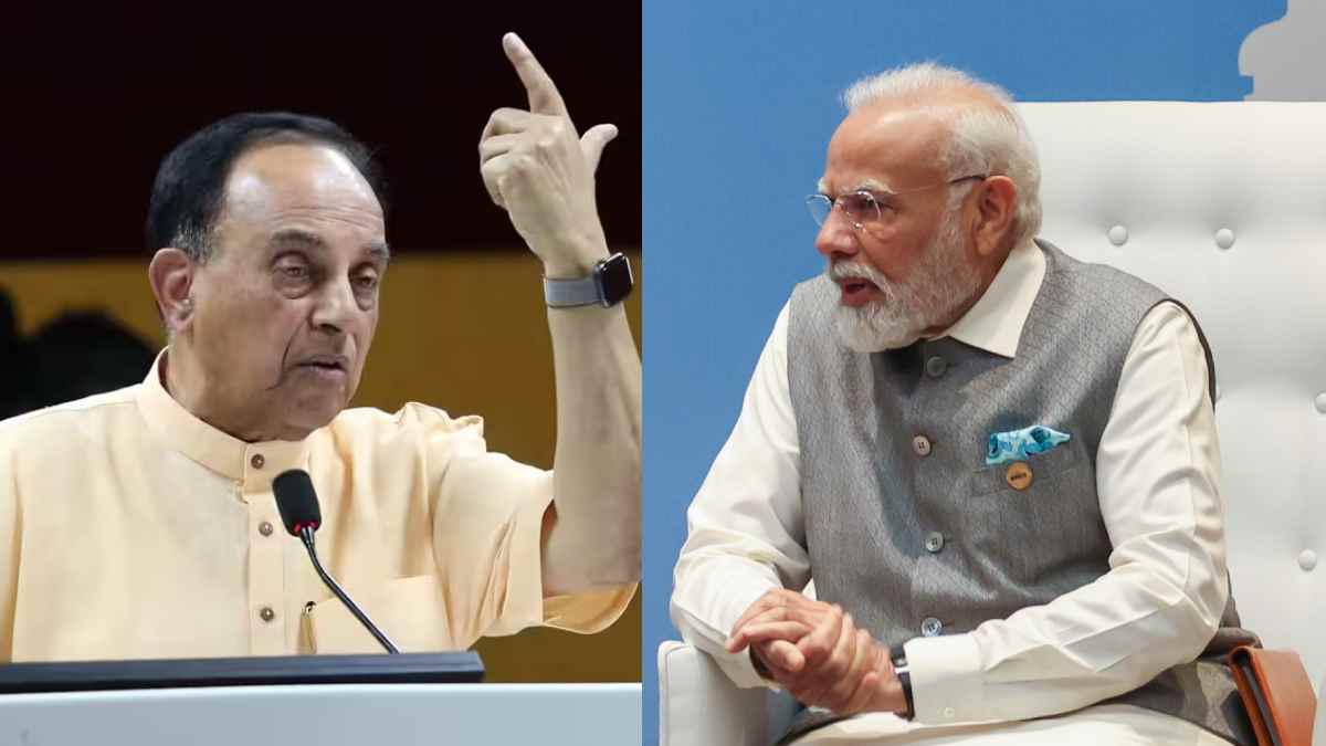 China showed Arunachal in map Subramanian Swamy got angry on PM ...