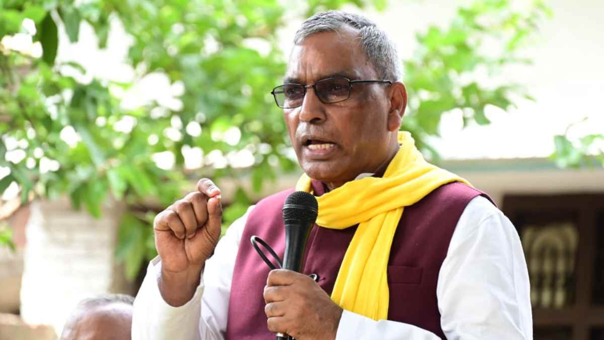 Journalist asked OP Rajbhar about old statements on cm yogi adityanath ...