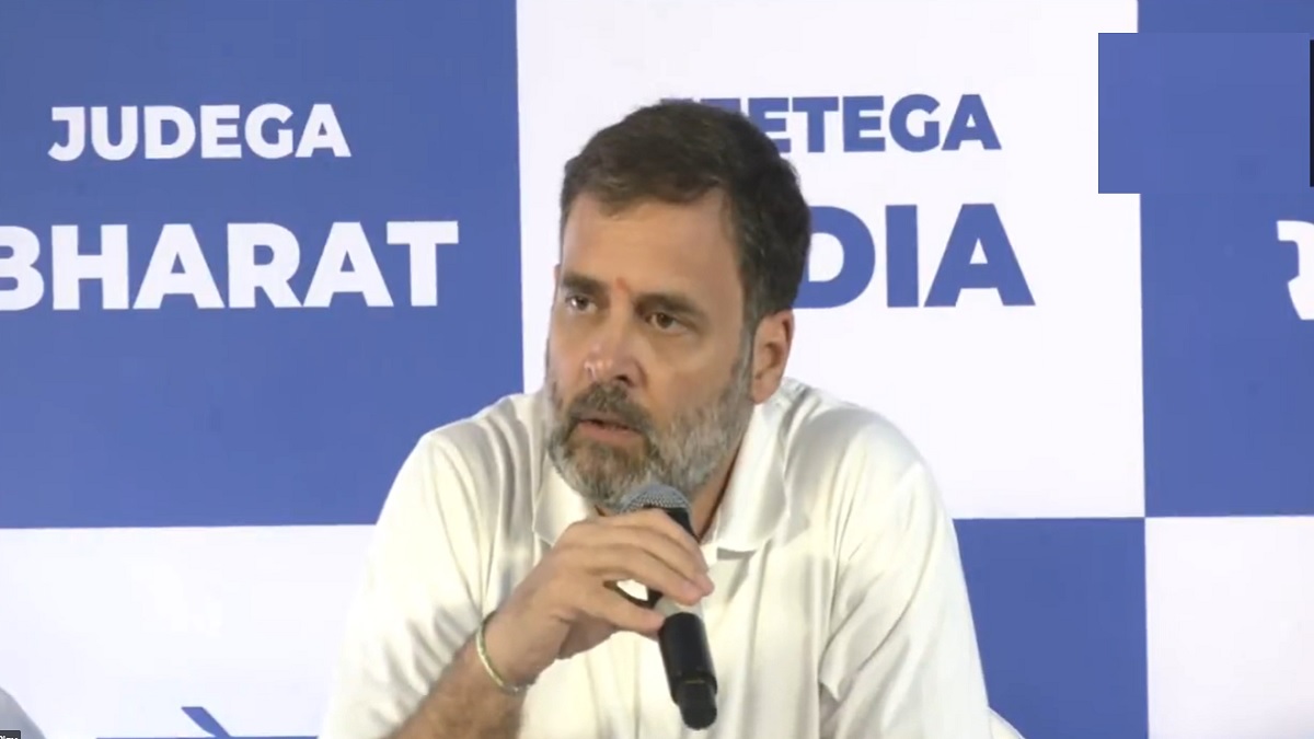 Rahul Gandhi Press Conference on Gautam Adani Issue speaks about ...