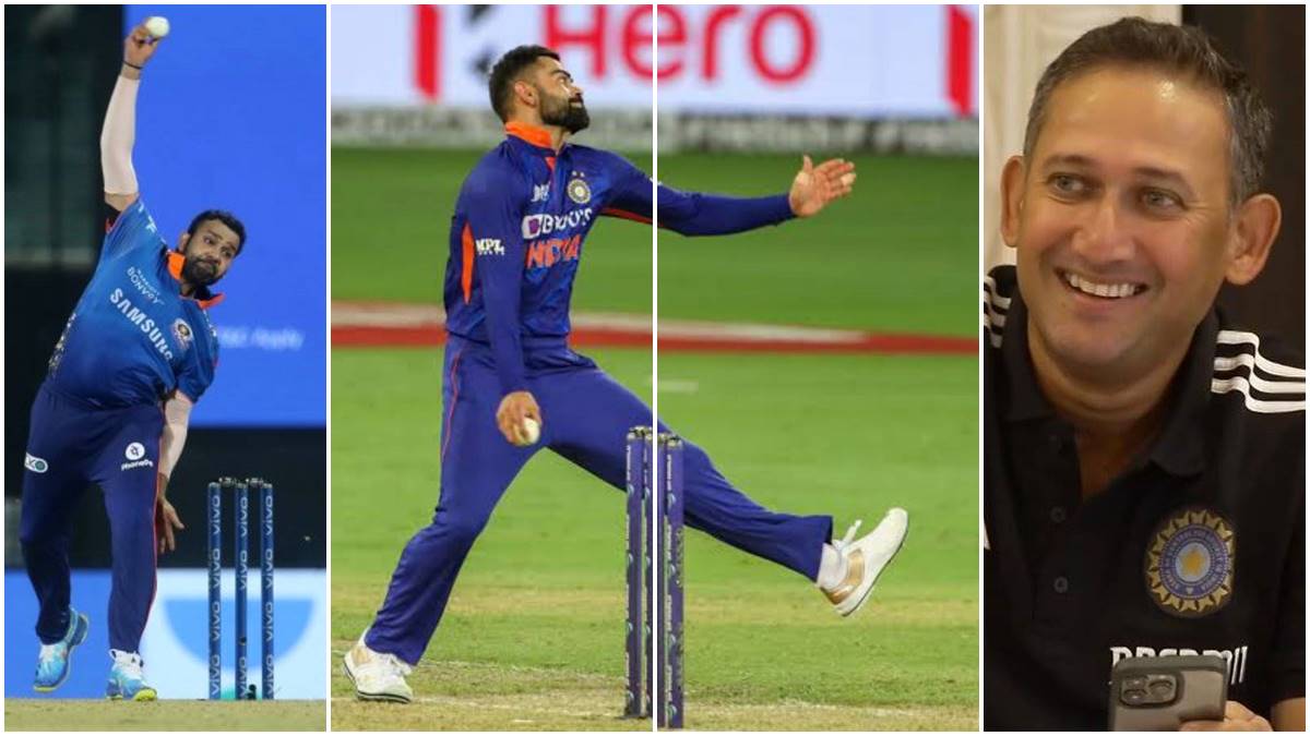 Rohit Sharma Virat Kohli can bowl in ODI World Cup, Ajit Agarkar said– We convinced him - शर्मा ...