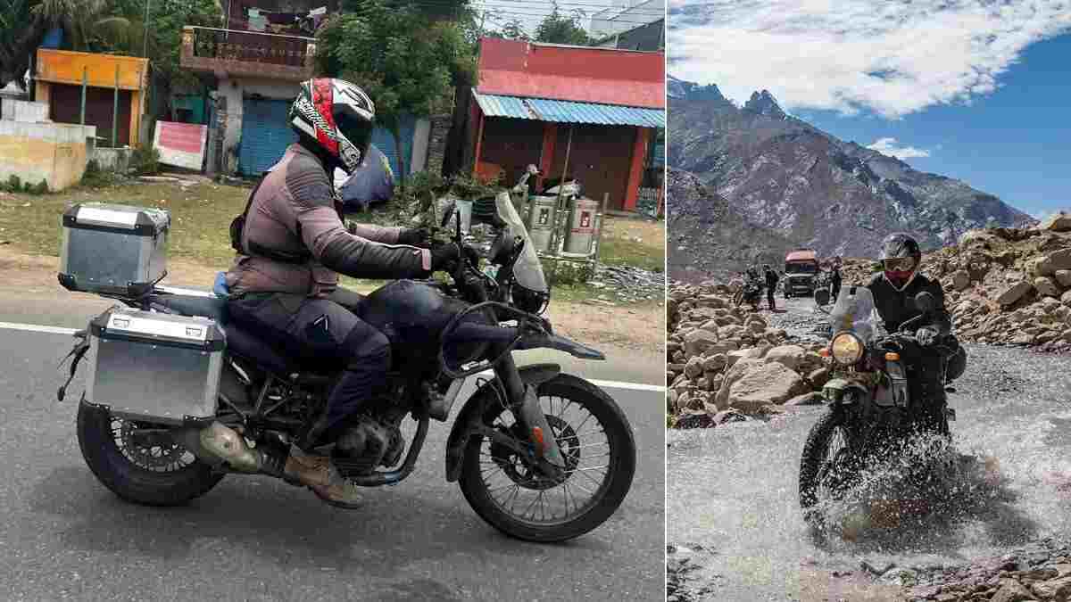 Royal Enfield Himalayan 450 spotted with touring accessories know what ...