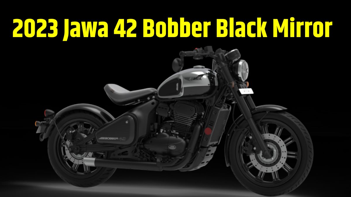 2023 Jawa 42 Bobber Black Mirror launched in India know complete details of price engine ...