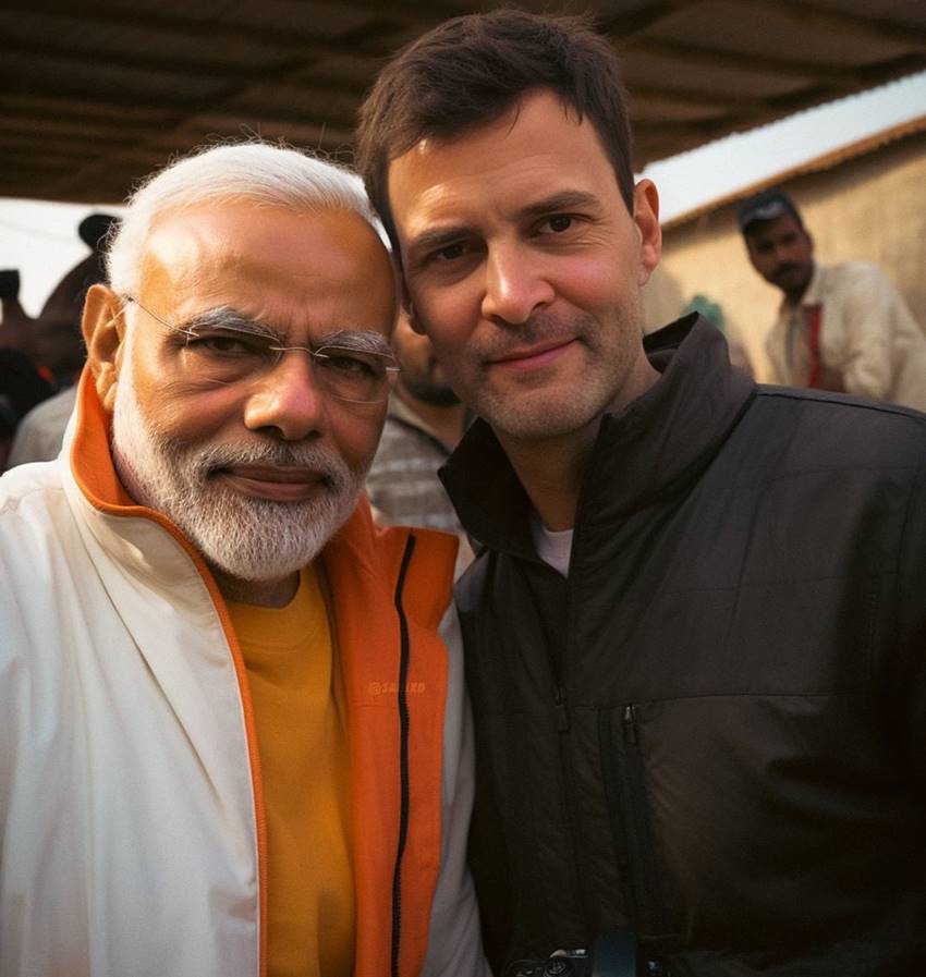 AI Images: Virat Kohli gautam Gambhir to Narendra Modi and Rahul Gandhi ...