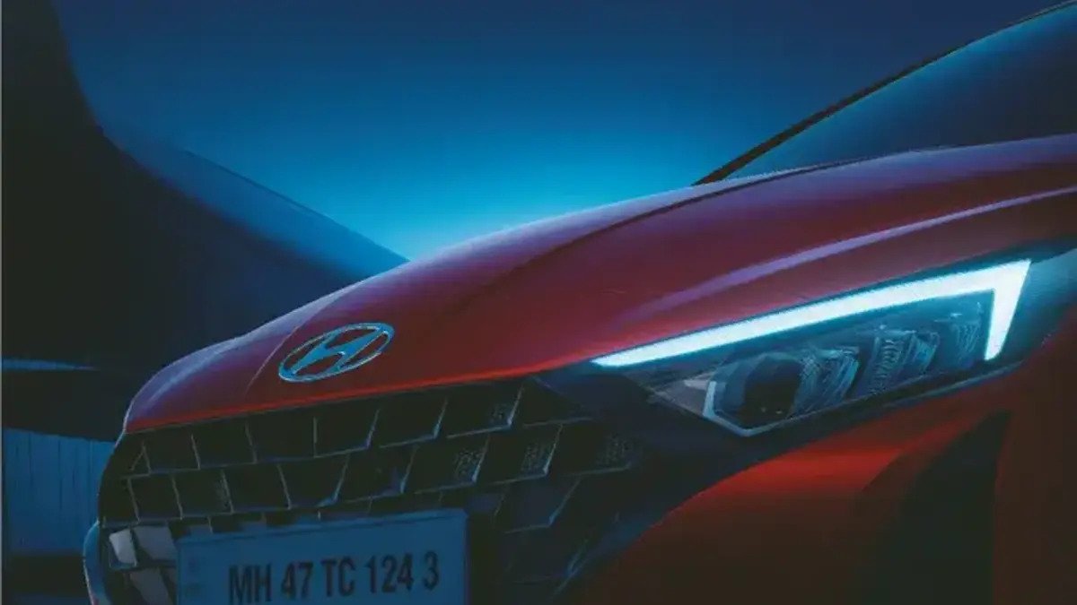 Hyundai released teaser of i20 facelift before launch many big updates ...
