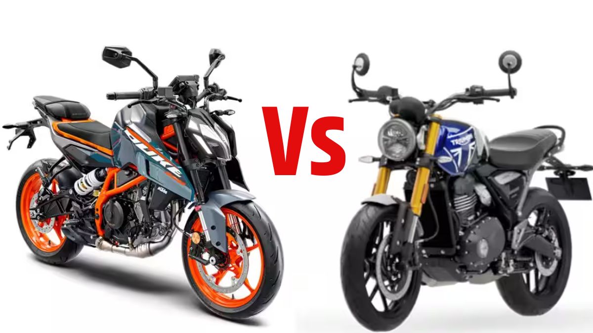 KTM 390 Duke Vs Triumph Speed 400 Compare in Price Engine Features and ...