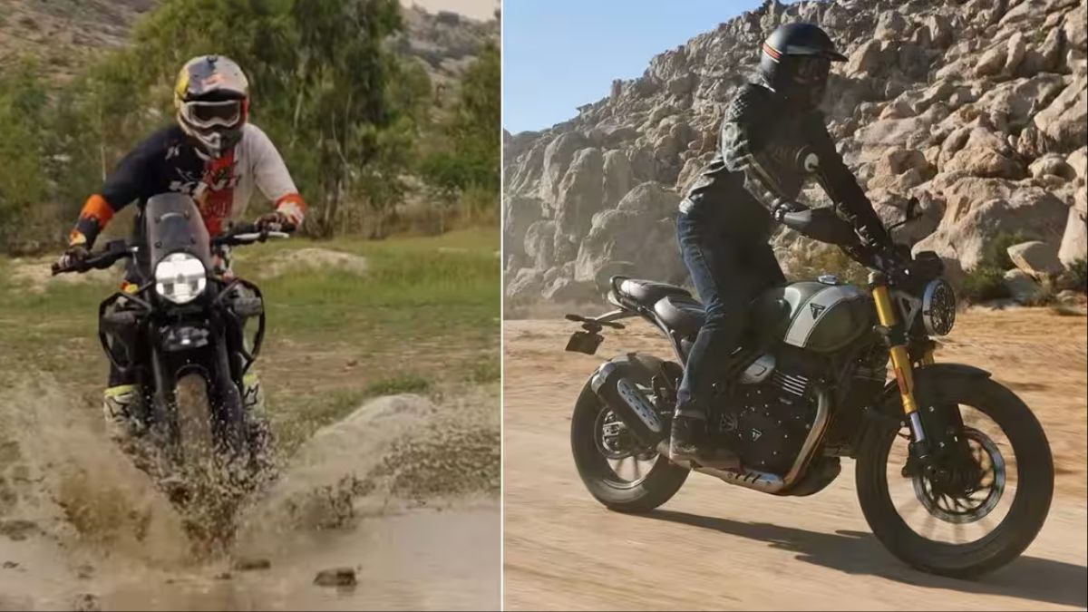 Royal Enfield Himalayan 450 Vs Triumph Scrambler 400X Compare in Design Engine Features ...