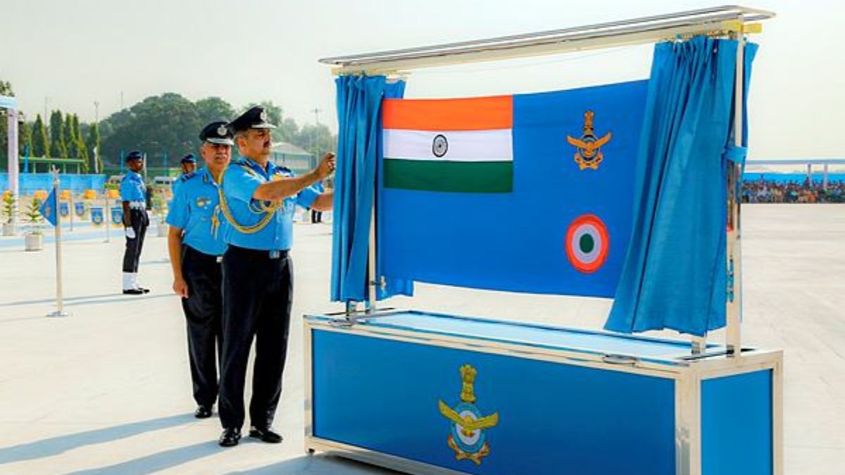 Air Force Day 2023 indian air force new flag unveiled- Air Force Day ...