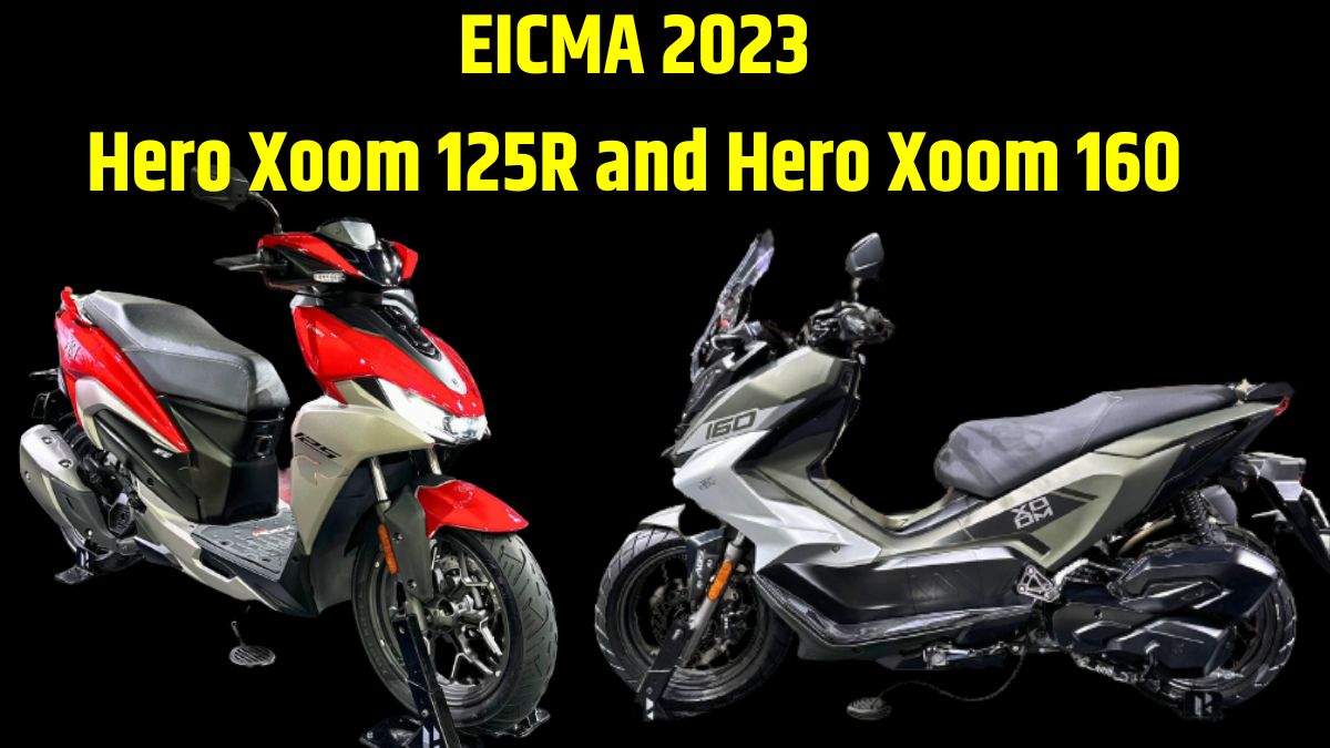 EICMA 2023: Hero MotoCorp ने पेश किए दो नए स्कूटर Xoom 125R और Hero ...