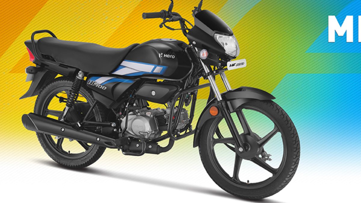 Most Affordable Mileage Bike: Hero HF 100 करती है लंबी माइलेज का दावा ...
