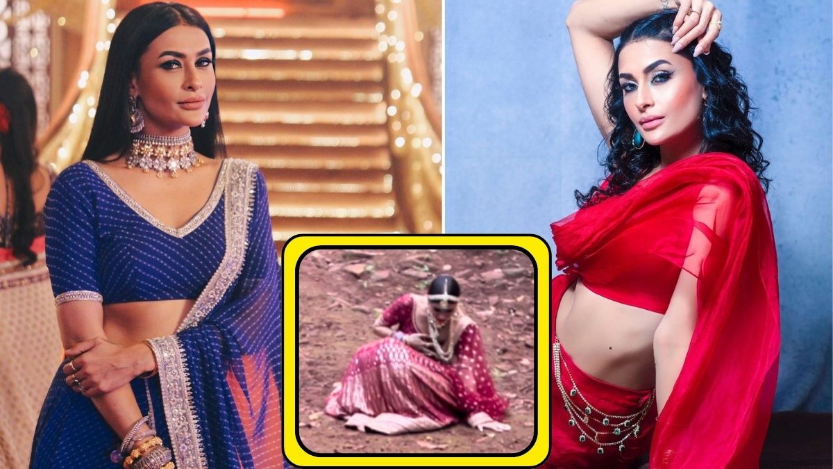 Pavitra Punia experienced a wardrobe malfunction During Ishq ki dastaan Naagmani Shooting ...