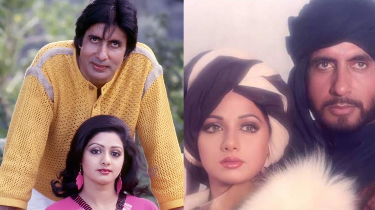 Amitabh Bachchan showered a truck full of roses on Sridevi | Jansatta
