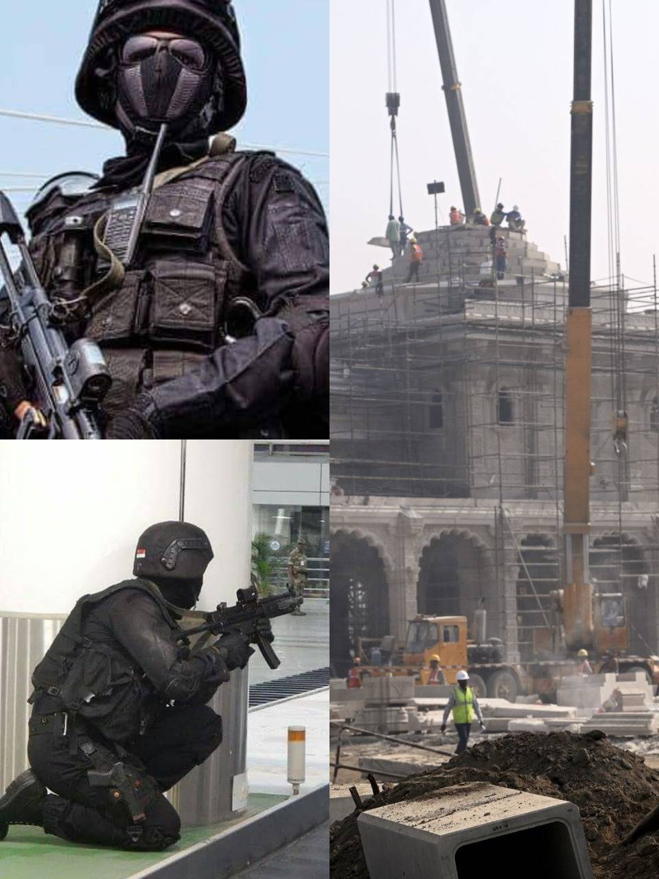 Ram janmabhoomi Ayodhya From sniper to NSG the security of Ram temple