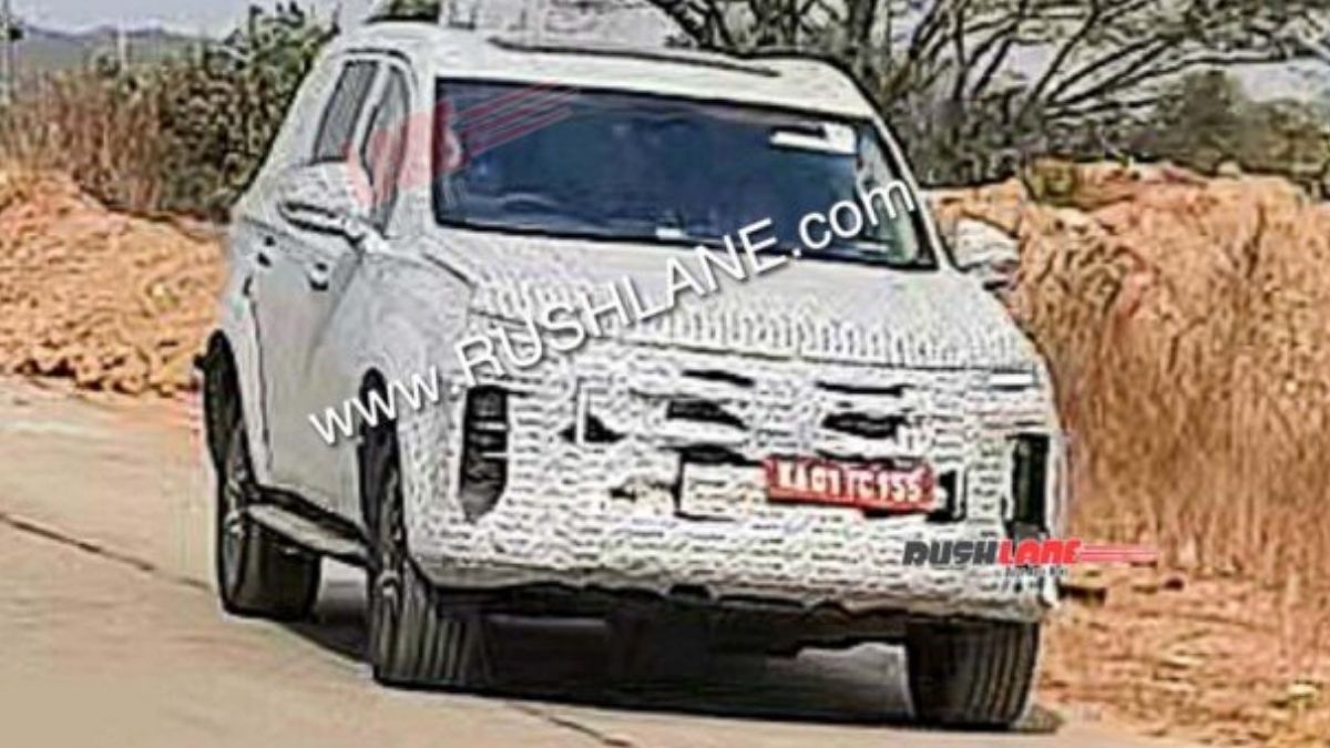 MG Gloster facelift लॉन्च से पहले टेस्टिंग के दौरान हुई स्पॉट, जानें ...