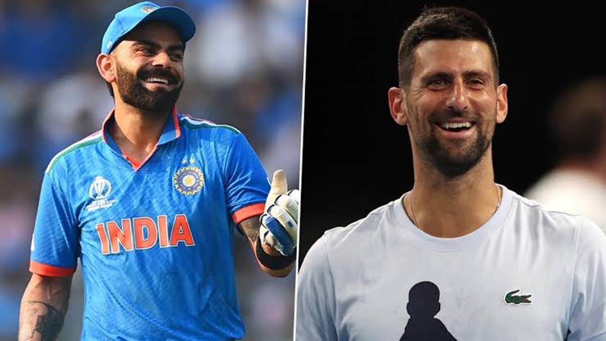 Virat Kohli Novak Djokovic special bond first conversation on instagram watch VIDEO - विराट ...