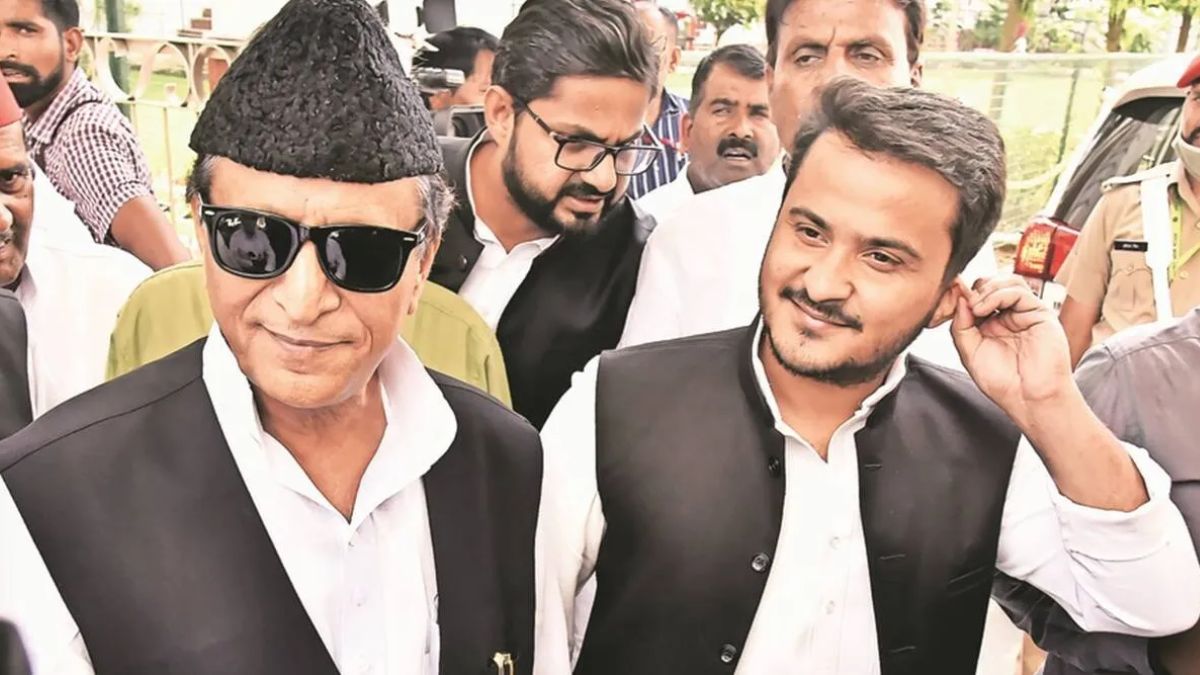 Azam Khan son Abdullah azam jail- आजम खान के बेटे को जेल में नहाने के ...