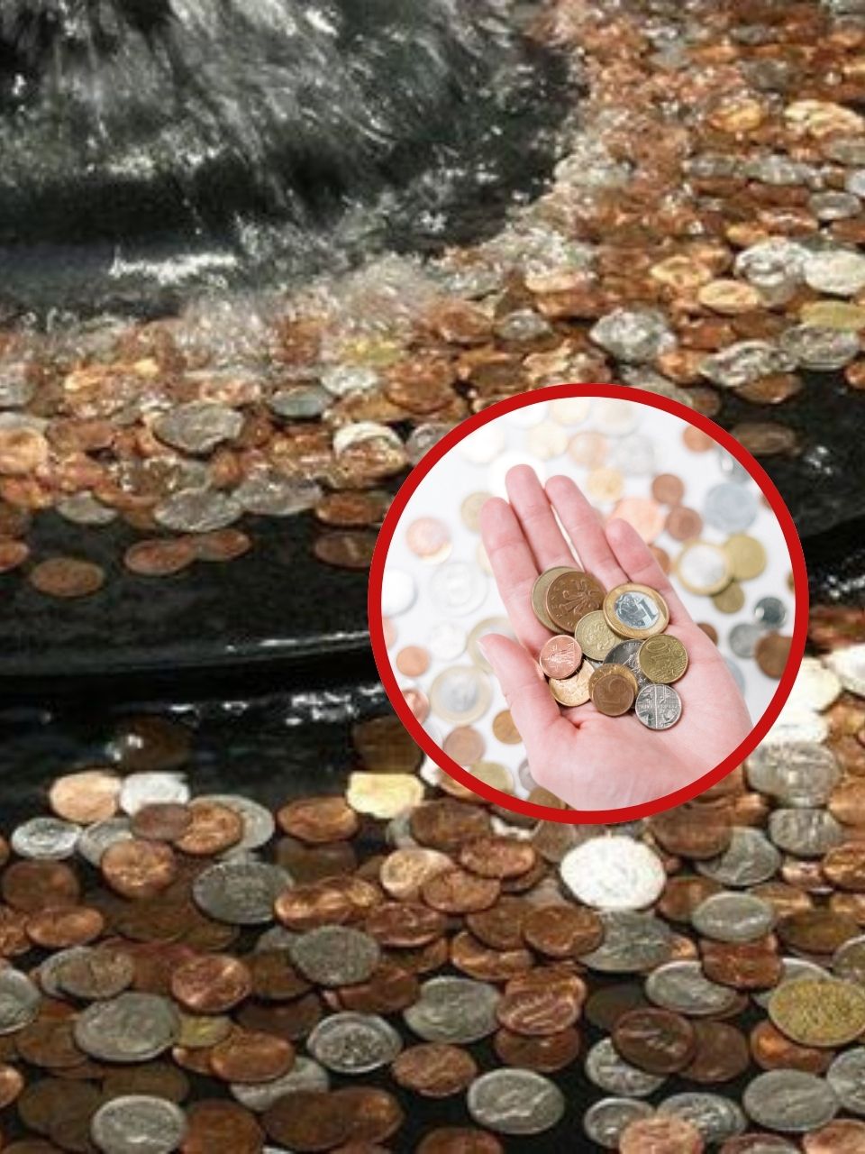 Why do we throw coins in the river Know the reason