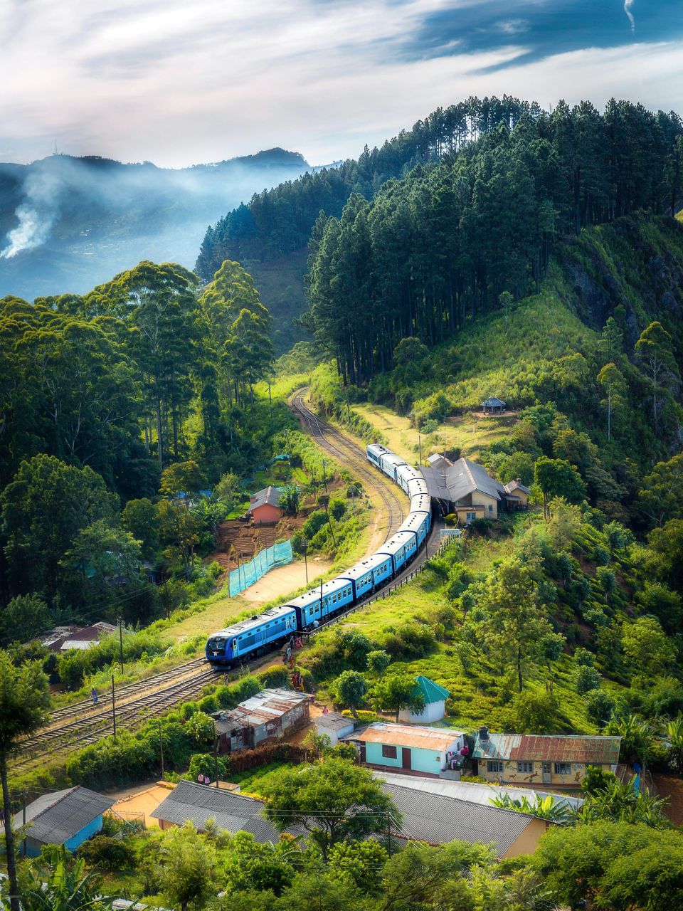 From which railway station of India can go abroad