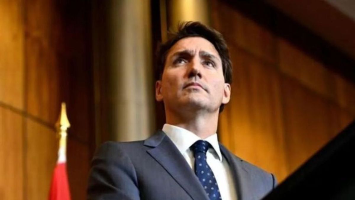 Canada Pro Khalistani slogans raised in front of Canadian PM Justin ...