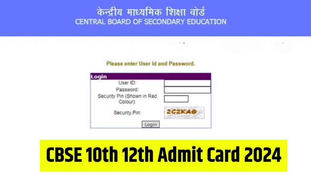 CBSE Board Exam 2024: CBSE 10th 12th Admit Card to be released soon on ...
