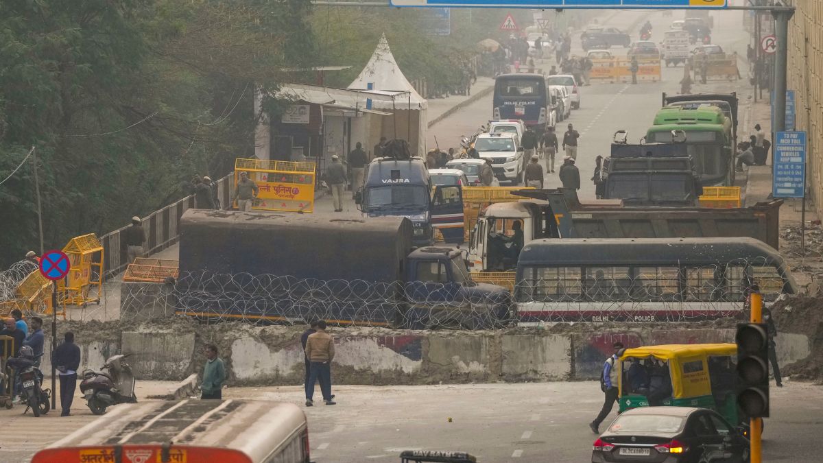 kisan andolan farmer protest delhi chalo march in haryana shambh border ...
