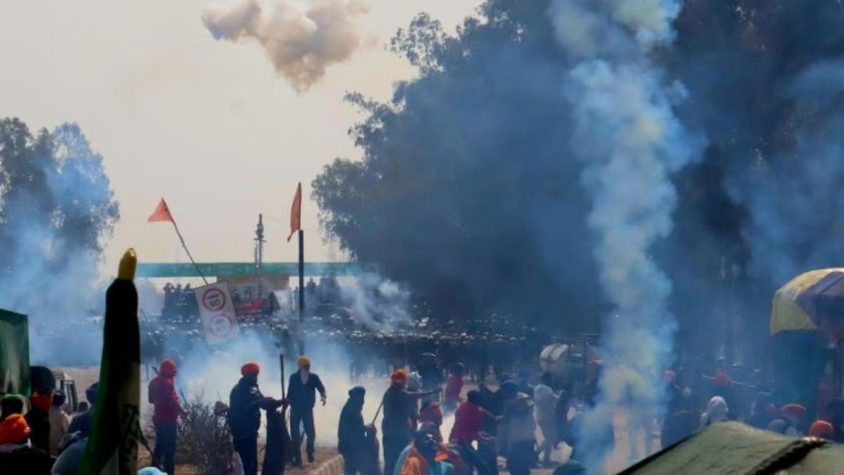 farmers protest kisan andolan policemen injured dead Haryana Police ...