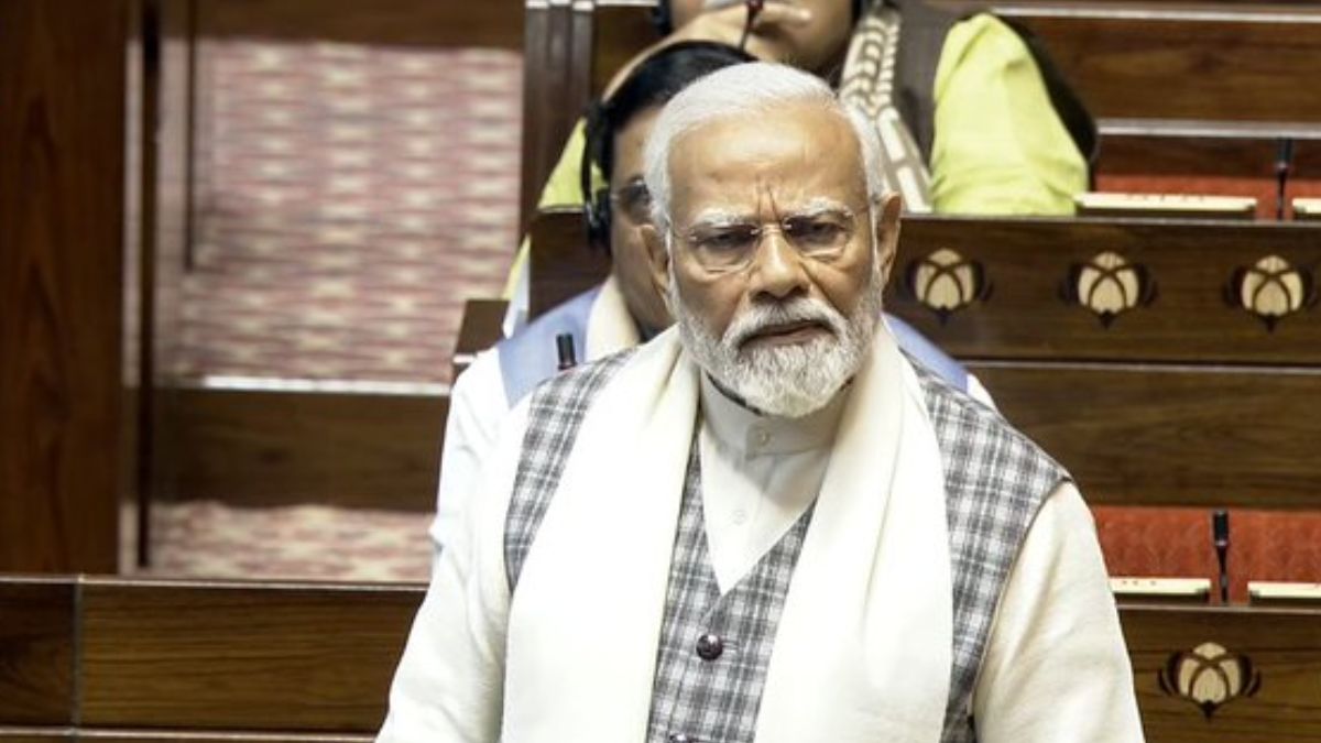 PM Modi Speech:PM Modi Speech in Rajya Sabha Motion of Thanks on the ...