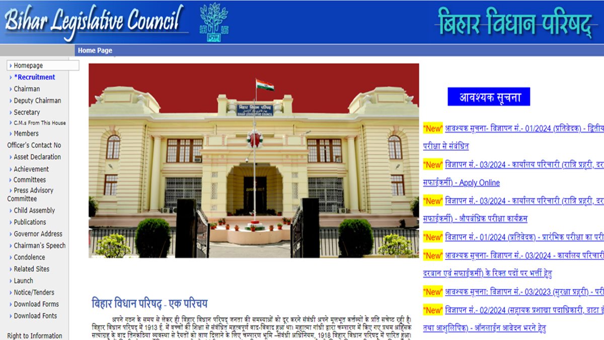 Bihar Sachivalaya Recruitment 2024 Check Vacancy Details Qualification ...