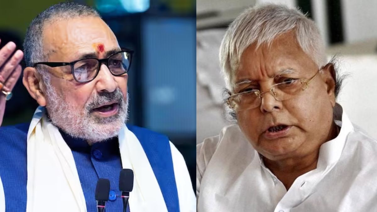 lalu prasad yadav narendra modi family giriraj singh attacked rjd akhilesh yadav sharad pawar ...