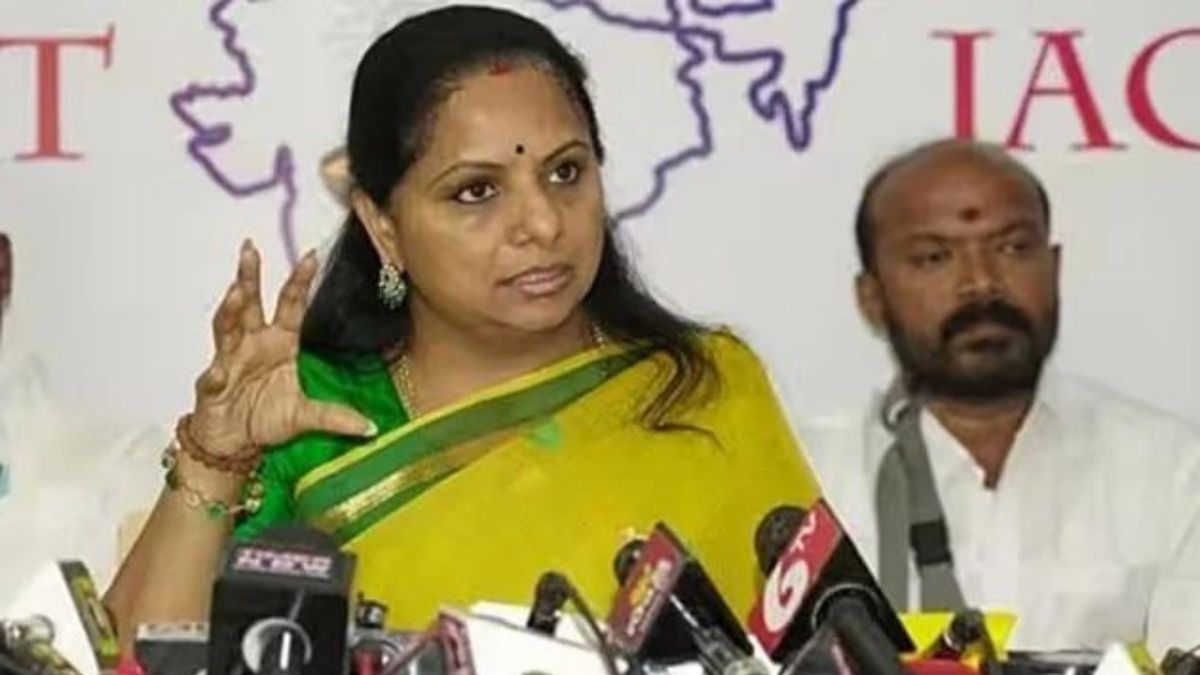 Delhi liquor policy scam case BRS leader and daughter of former chief minister K Chandrashekar ...