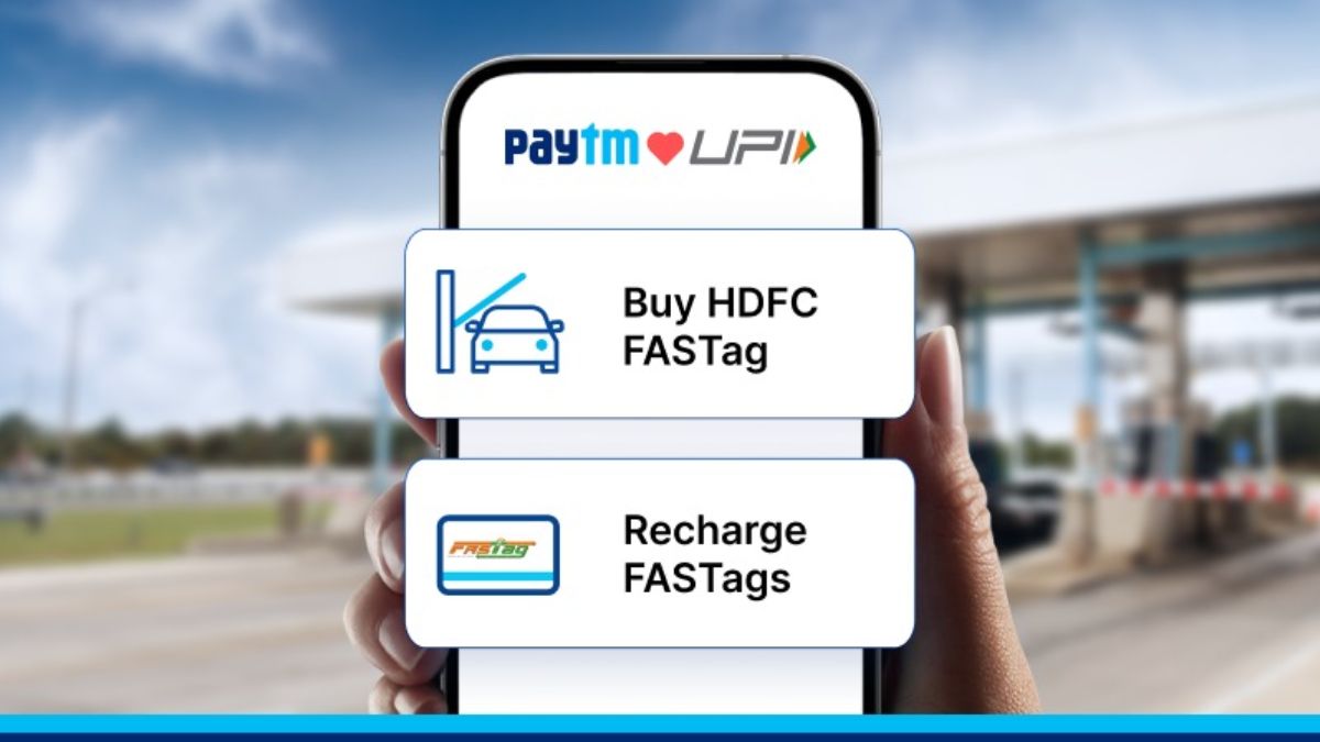 Paytm FASTag Recharge instant direct through app buy new fastag from ...