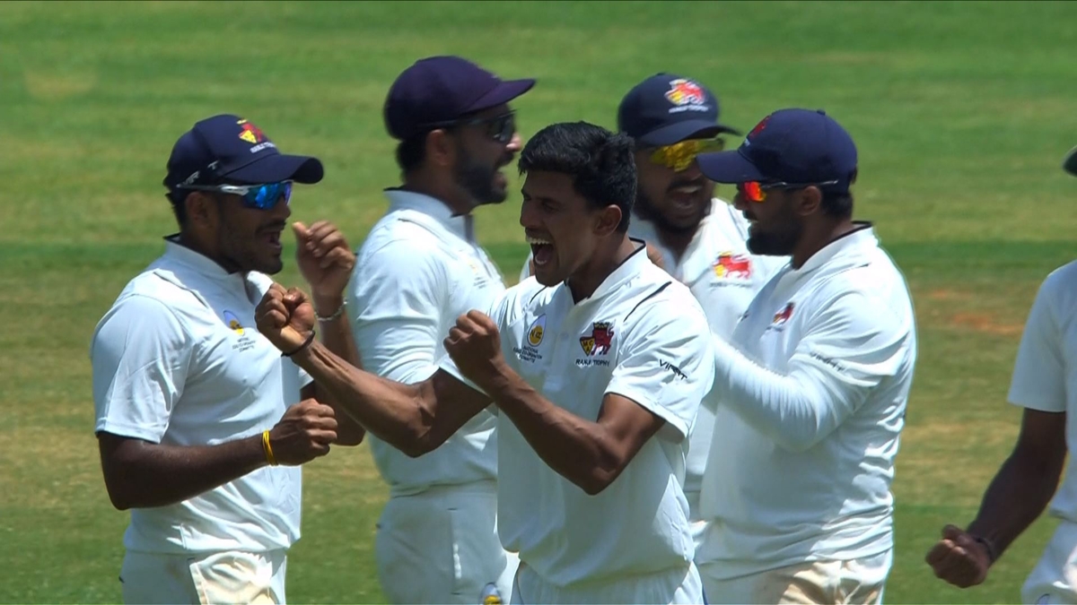 Ranji Trophy Final 2024 Mumbai vs Vidarbha Wankhede Stadium Match ...
