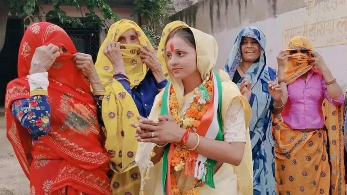 Bharatpur Lok Sabha Congress candidate 25 year old Sanjana Jatav-भरतपुर ...