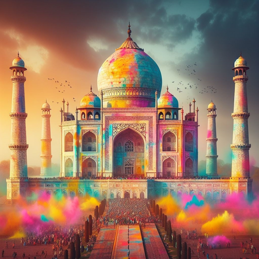 AI Photos: AI created beautiful images of Taj Mahal, Qutub Minar and ...