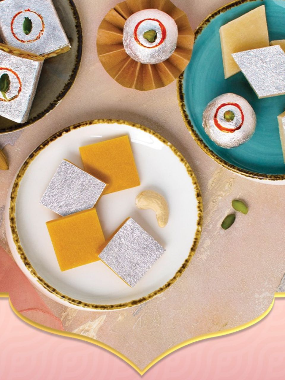 Why is silver coating applied on sweets