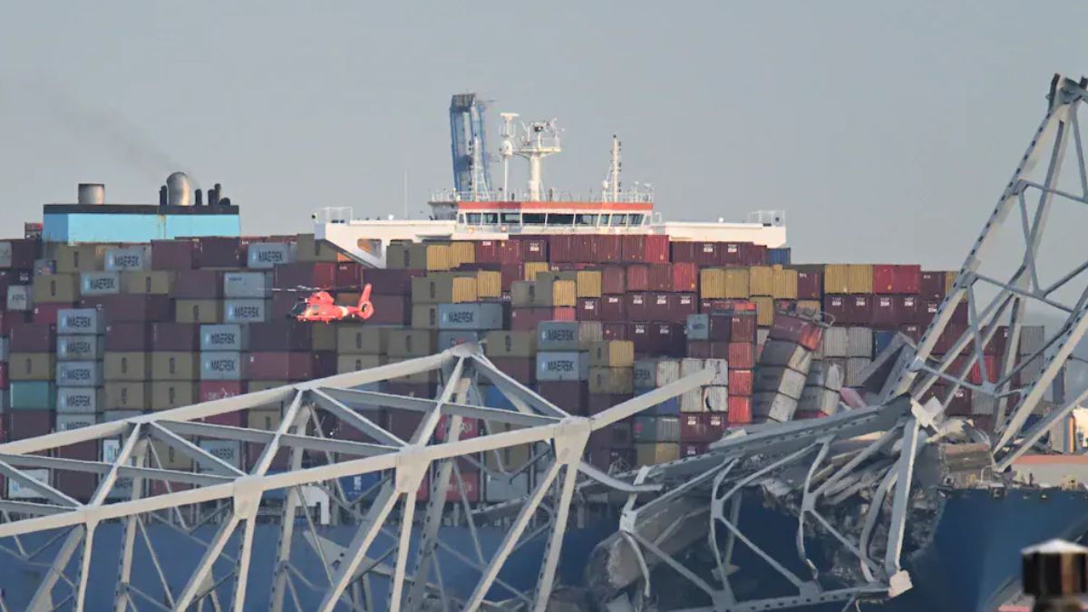 Baltimore Bridge Collapse Indian crew members American Governor-बाल् ...